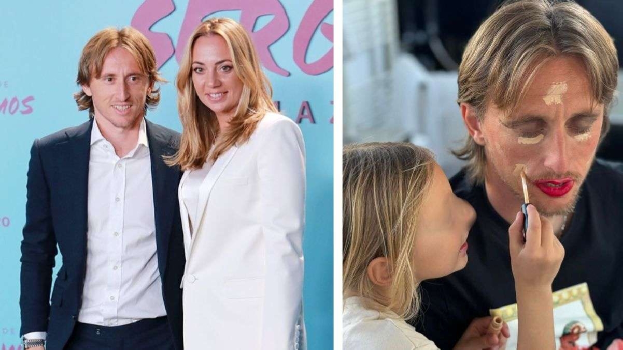 El lado íntimo de Luka Modric: su mujer Vanja Bosníc, sus tres hijos y ...
