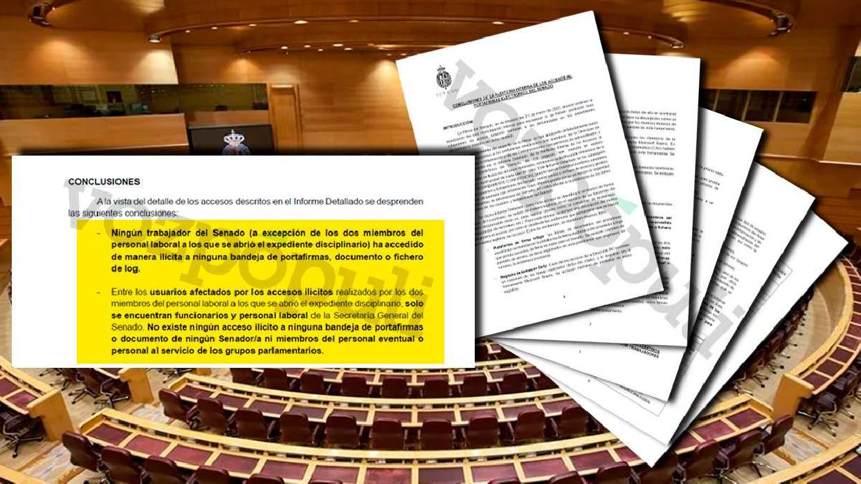 Desmontando el bulo del PSOE del espionaje en el Senado: la auditoría ...