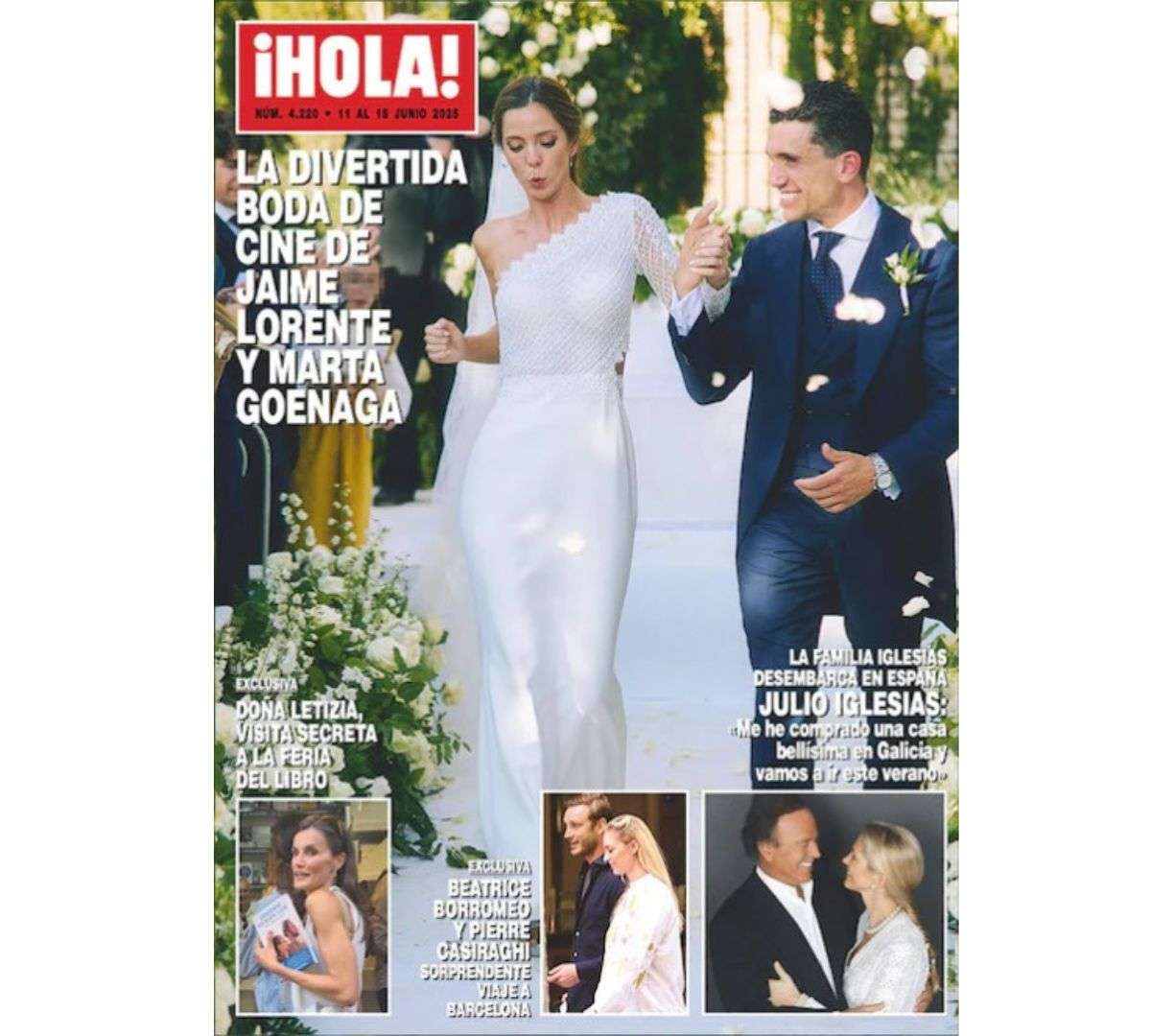 La boda de Jaime Lorente y Marta, Bárbara Rey, en bikini, las lágrimas de Isabel Pantoja y ...