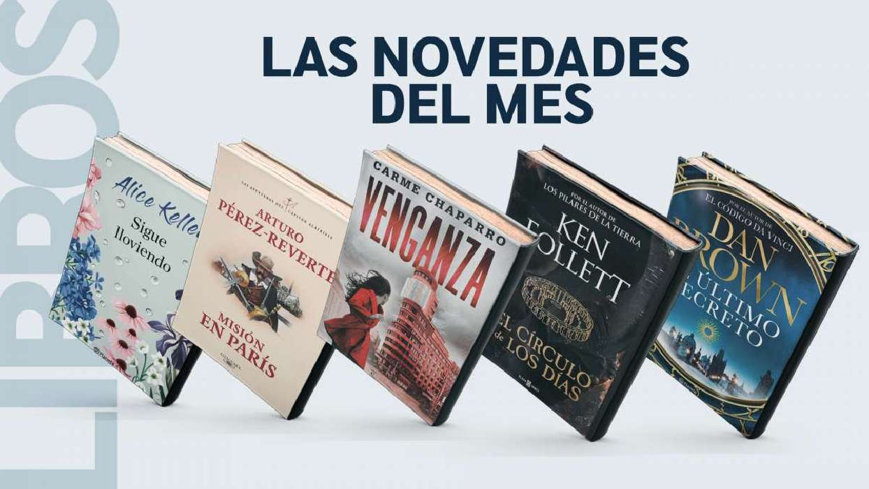 Los libros más esperados de septiembre: de Dan Brown y Ken Follett a Alice Kellen, Carme ...