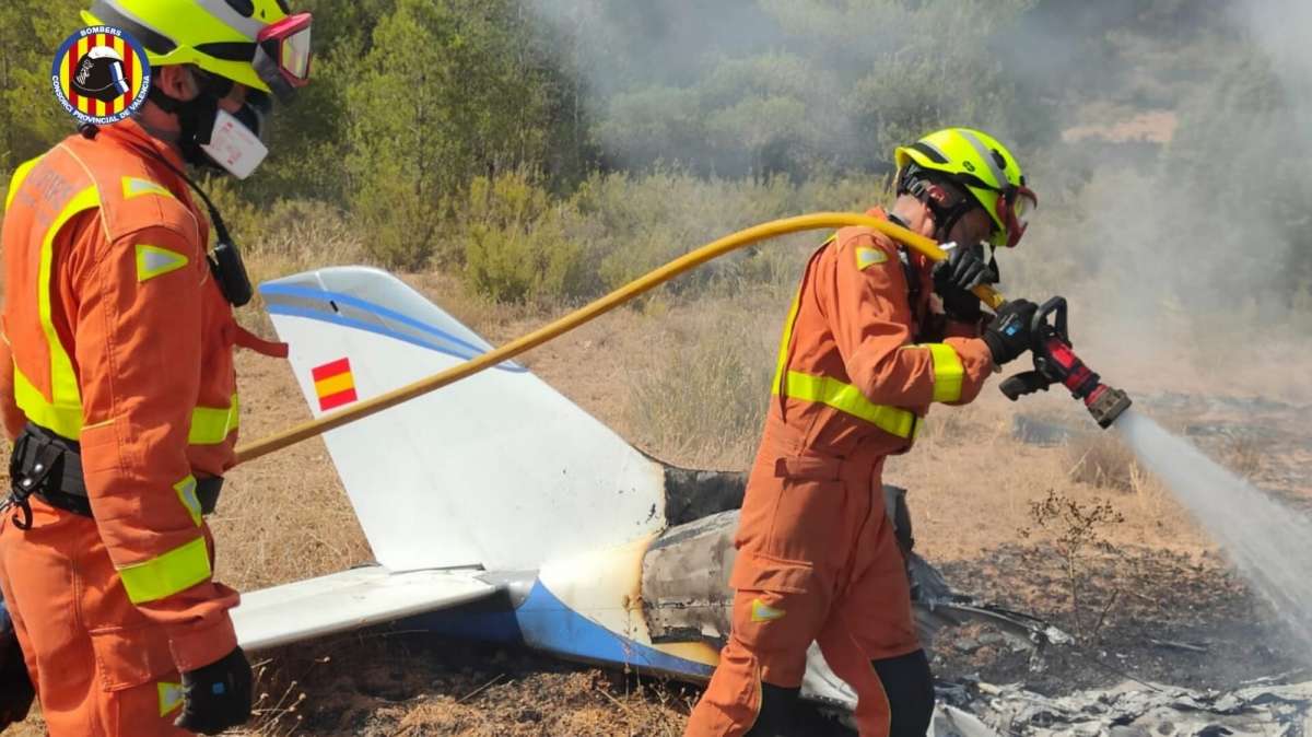 Dos muertos en un accidente de avioneta en Valencia | Vozpópuli