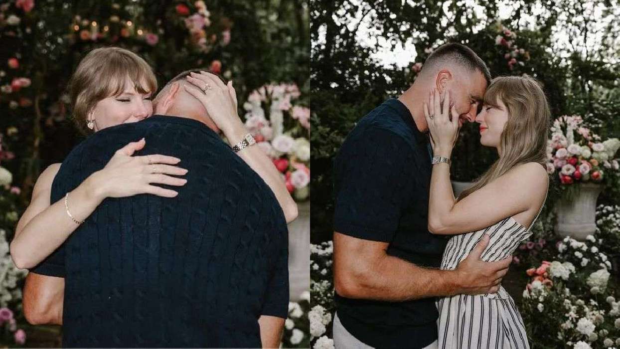 Taylor Swift anuncia que se casa con su pareja Travis Kelce y presume de espectacular anillo de ...