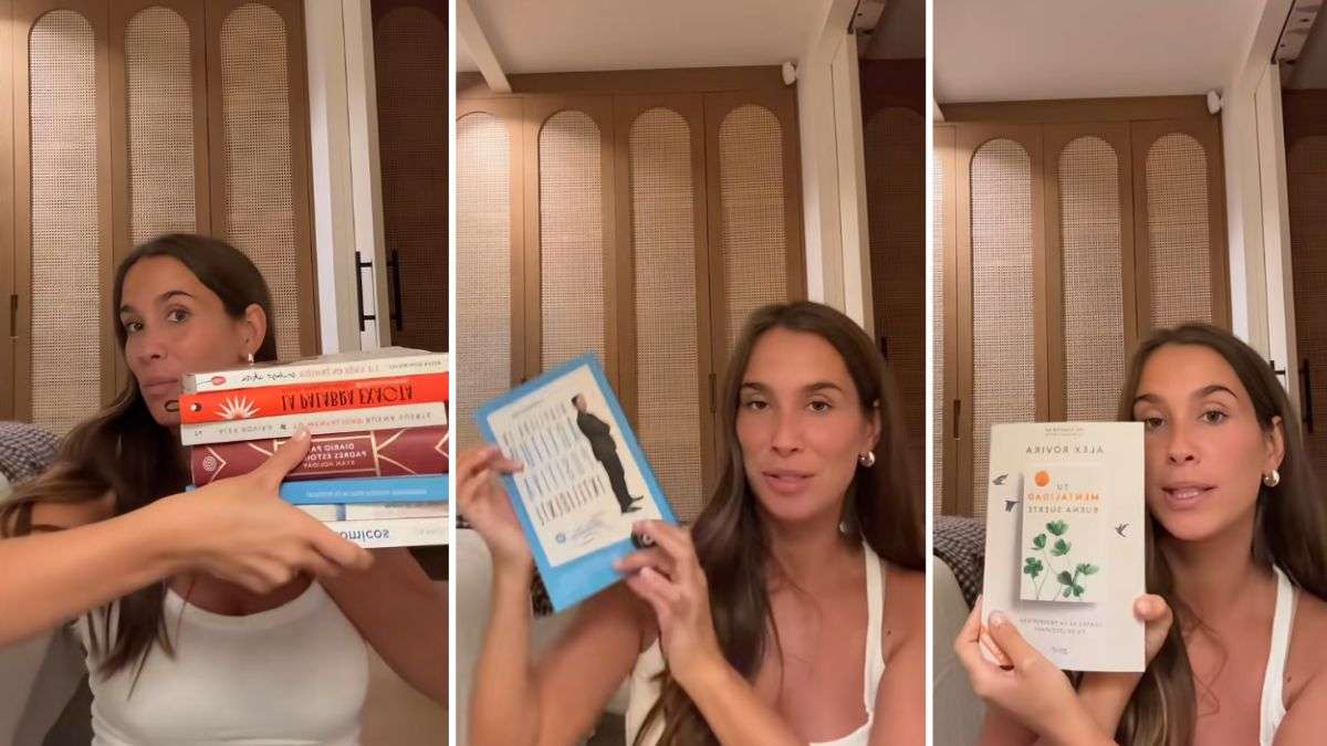 Polémica con María Pombo por decir que no le gusta leer pero tras las críticas, muestra los ...