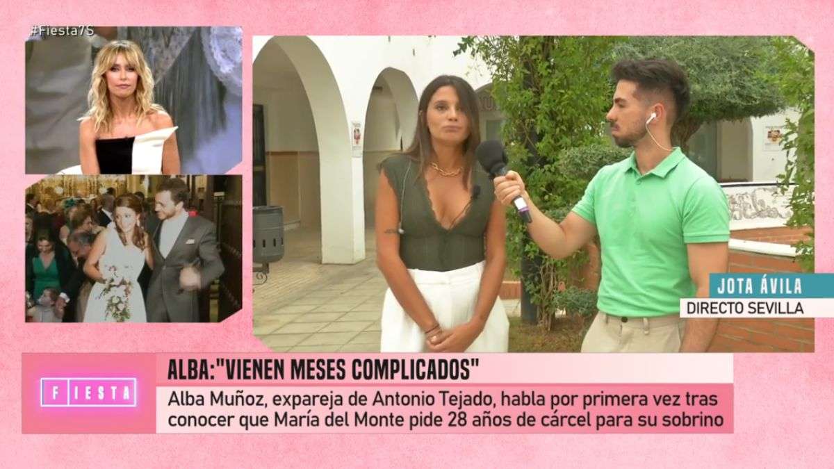 La reacción de Antonio Tejado a la petición de 28 años y medio de cárcel de su tía, María del ...