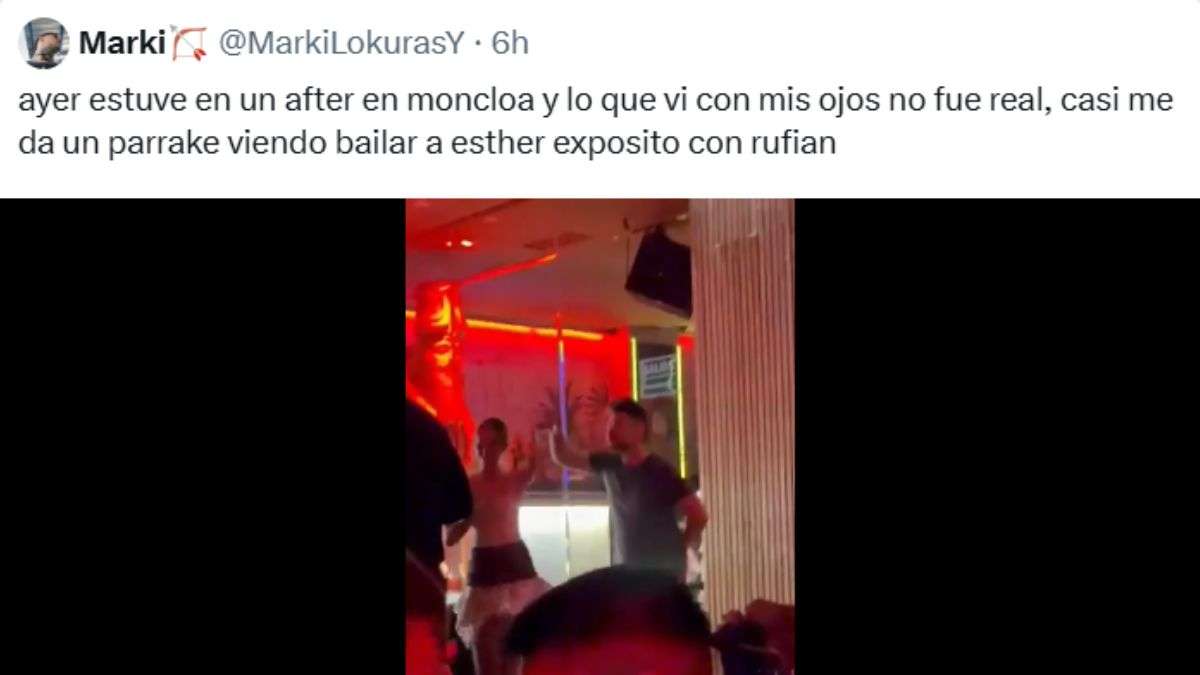 El vídeo de Gabriel Rufián y Ester Expósito bailando bachata en una ...