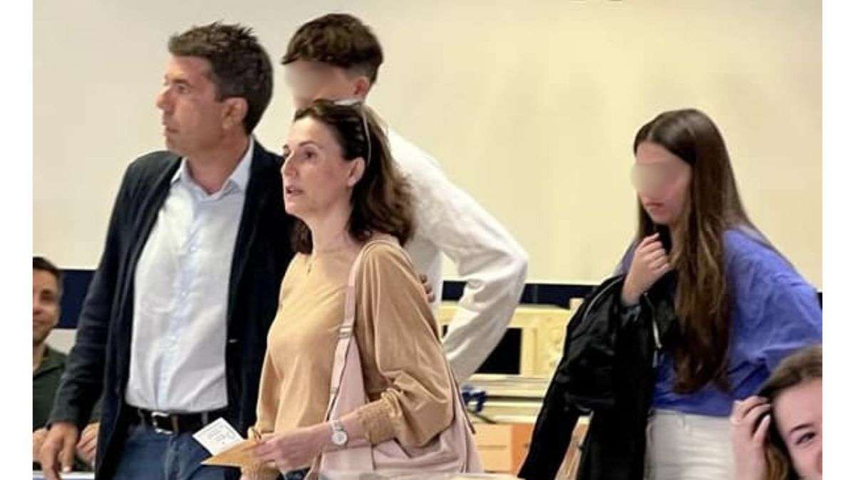 Así es la mujer de Carlos Mazón, Mamen Beviá, con quien tiene dos hijos ...