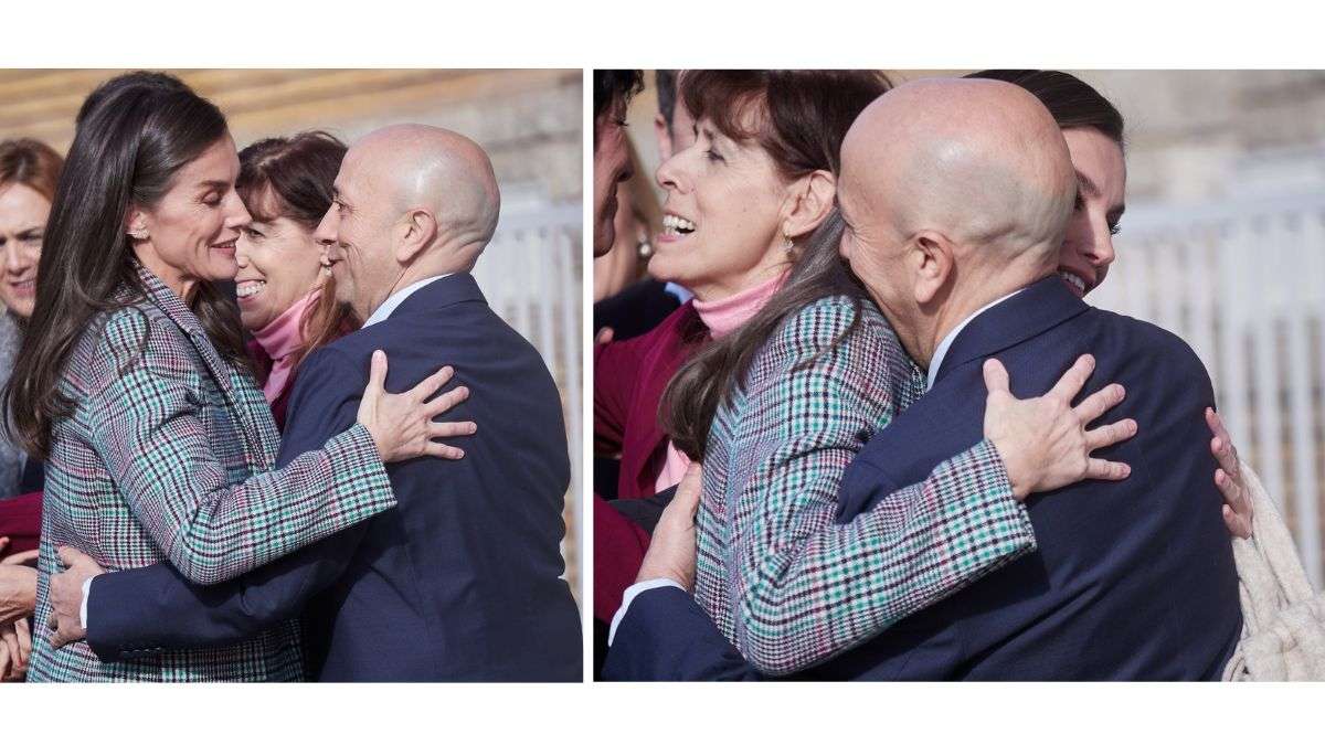 Verónica Sánchez relata cómo acabó en el cine con los reyes Felipe y Letizia por una 'encerrona ...