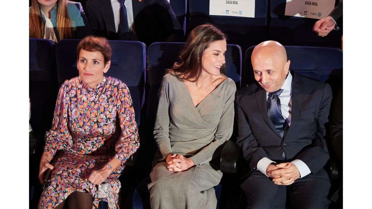 Verónica Sánchez relata cómo acabó en el cine con los reyes Felipe y Letizia por una 'encerrona ...
