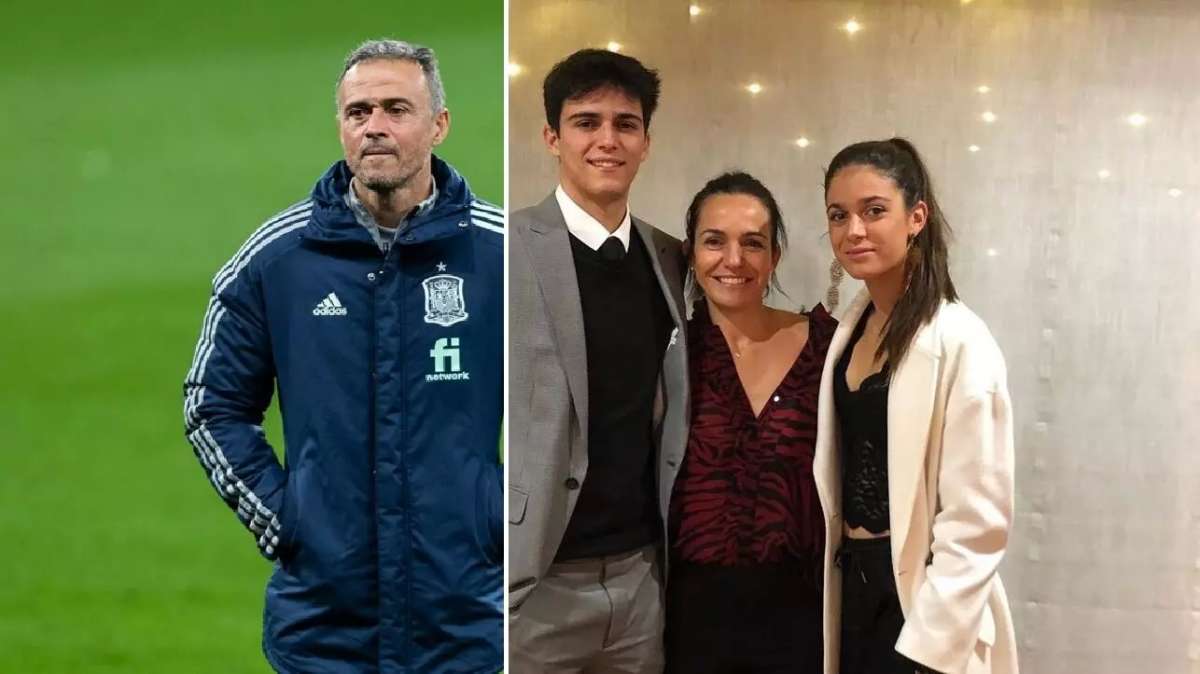Luis Enrique: su mujer burguesa, sus hijos, su yerno Ferran Torres, su ...