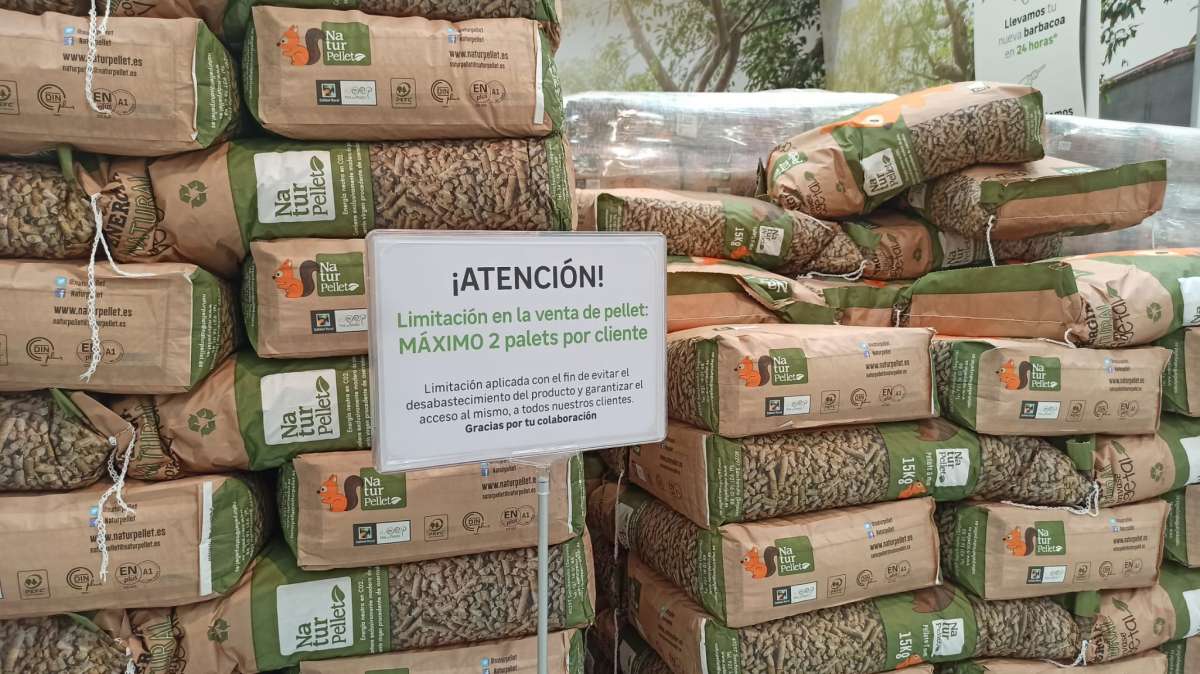 Leroy Merlin limita la venta de pellet para estufas para evitar el ...